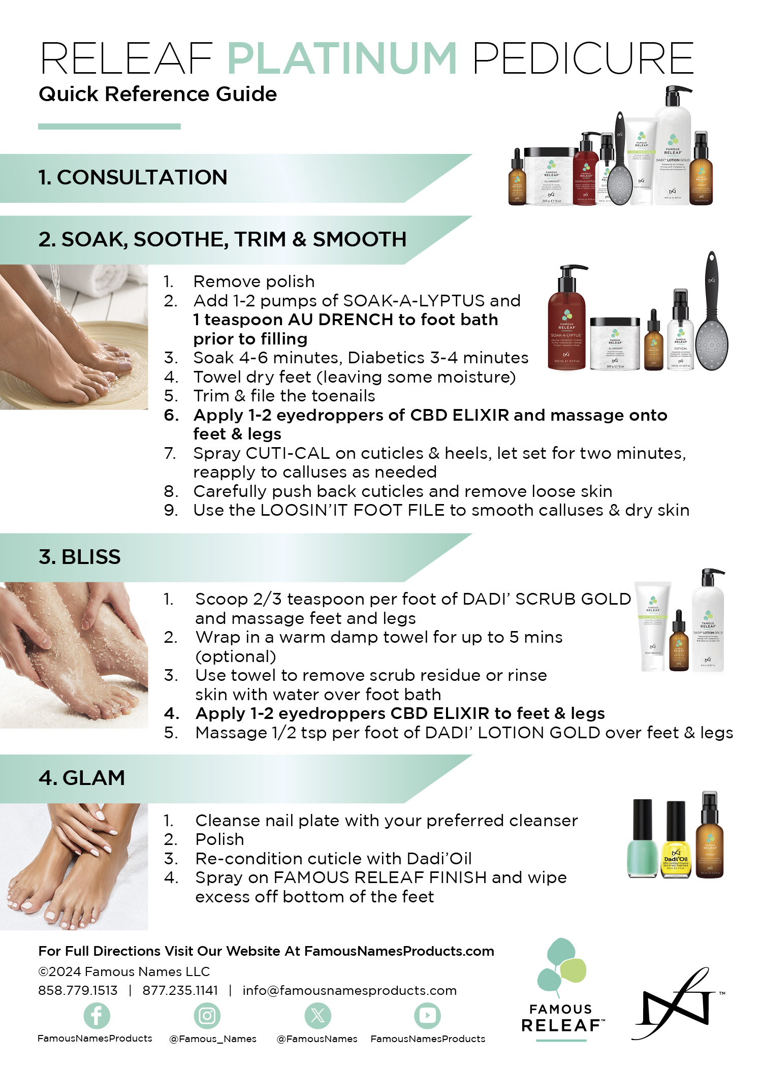 Education | Learn about The IBX System Nail Treatment by Famous Names